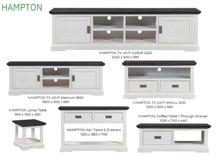 HAMPTON Dining Collection - Furniture House